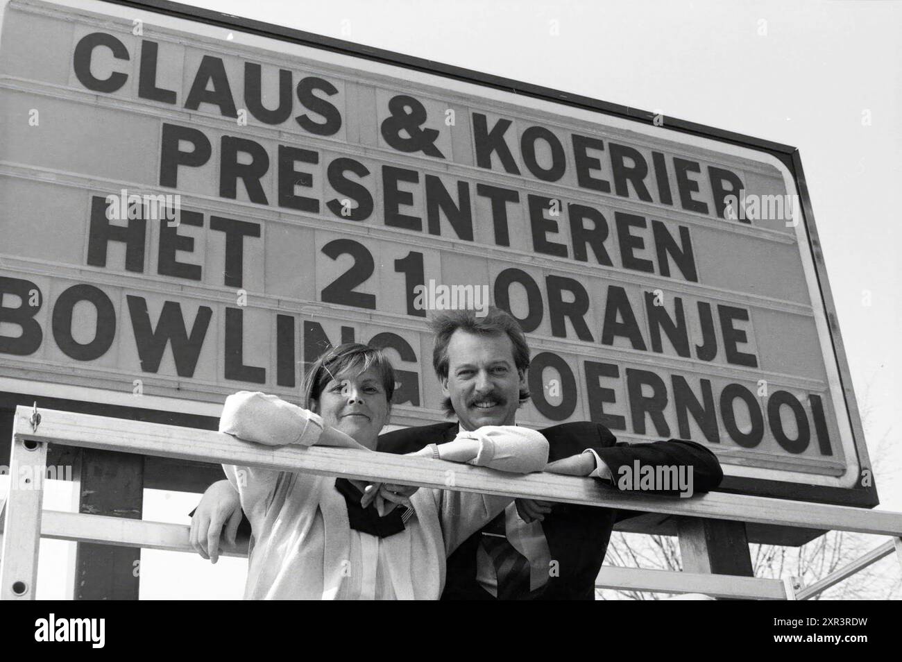 Kitty van Gilst + Fred Postma at Clause Party House, Bowlen, Haarlem ...