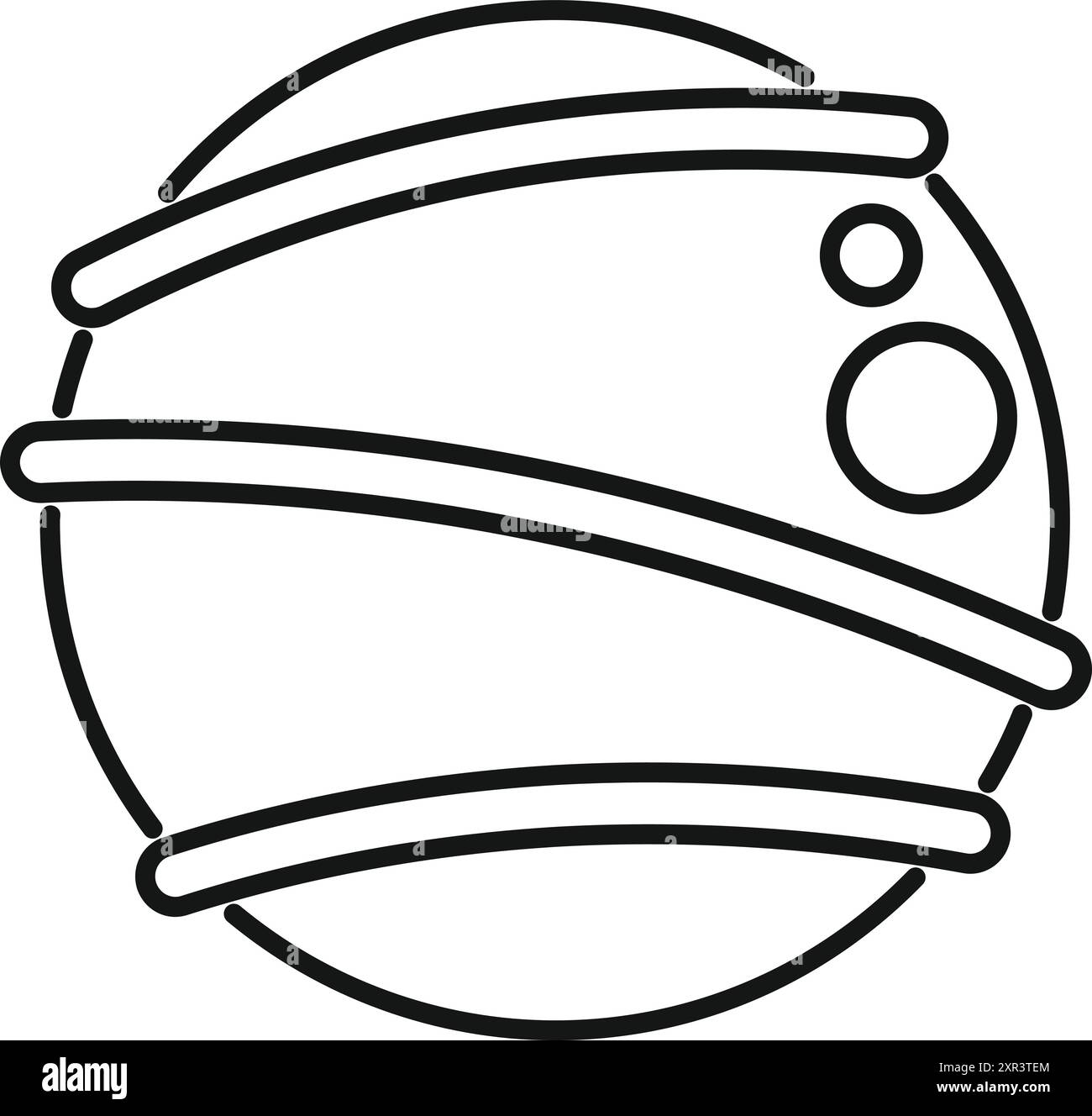 Round chocolate candy with filling drawing icon for web, mobile and ...