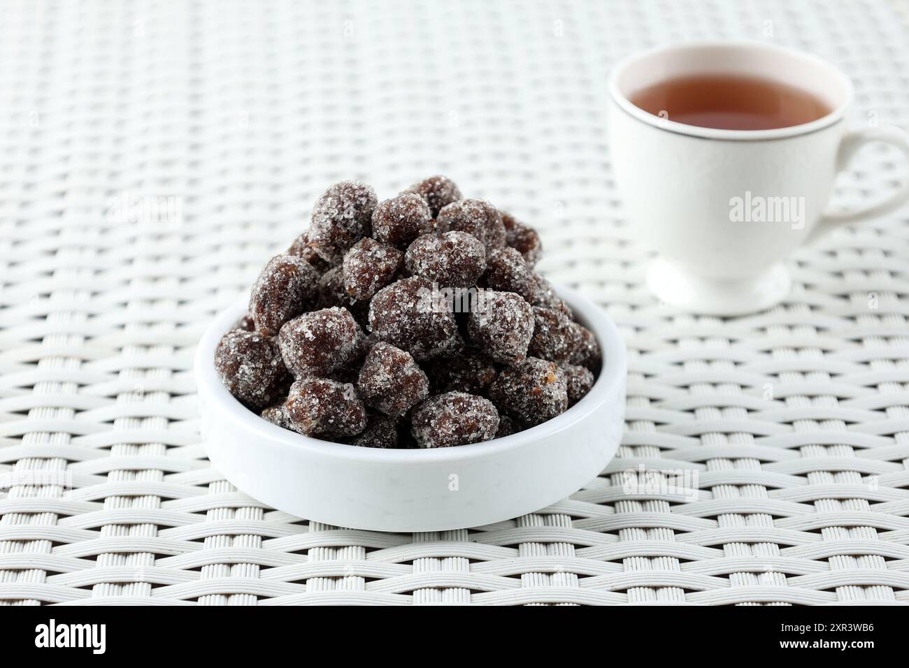 Permen Asem Jadul. Sweet and Sour Tamarind Candy with Sugar Coating ...