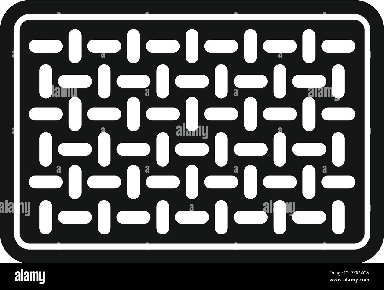 Rectangular street pattern Stock Vector Images - Alamy