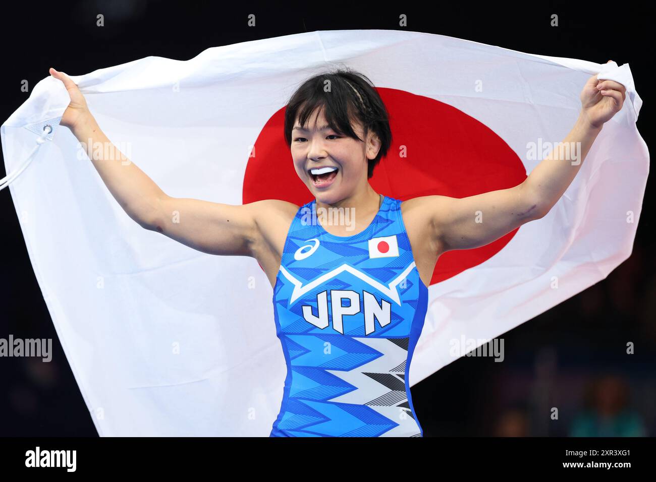 Paris, France. 8th Aug, 2024. Akari Fujinami (JPN) Wrestling : Women's ...