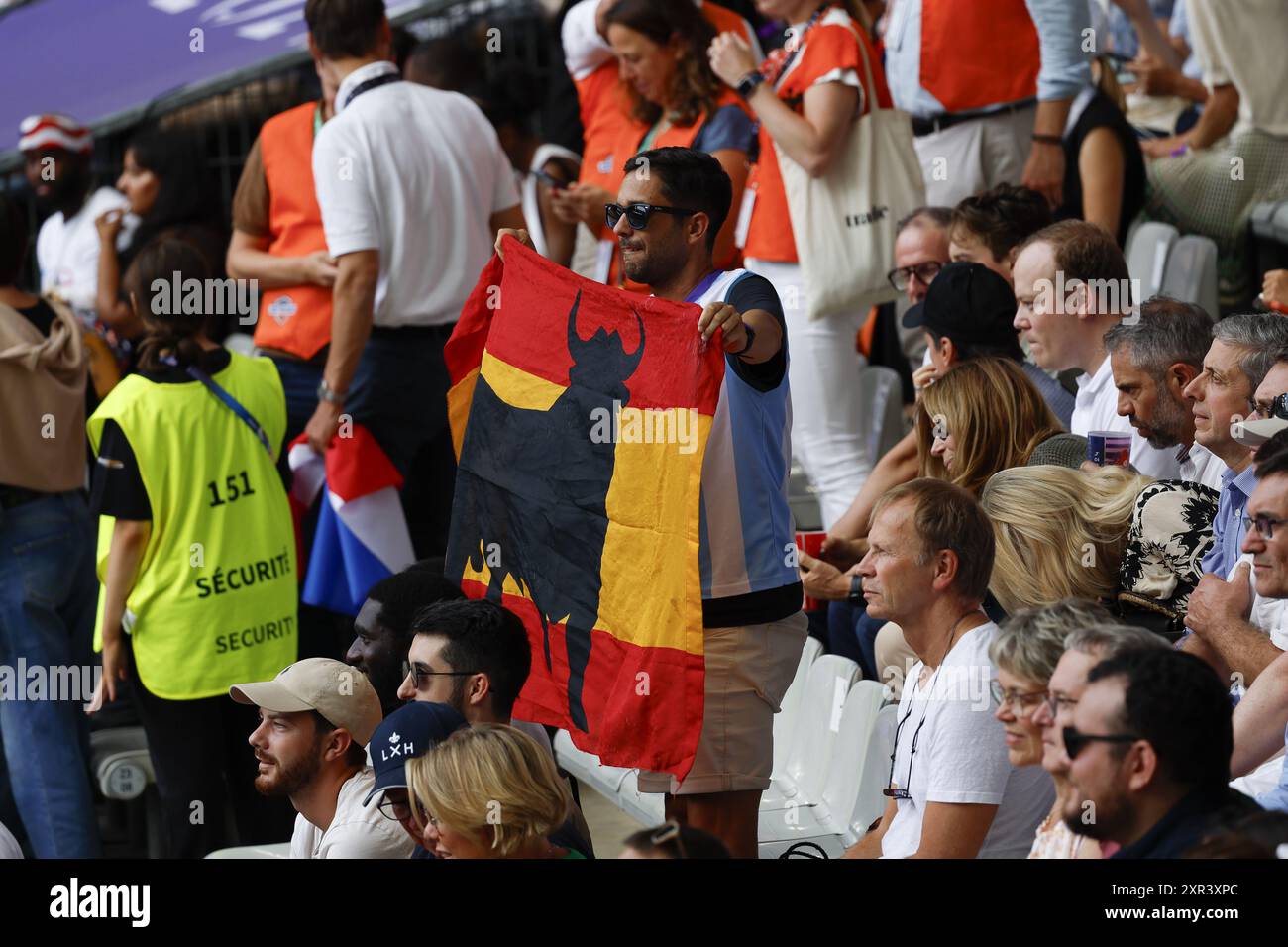 Fans, during the Olympic Games Paris 2024 on 8 August 2024 at State de ...