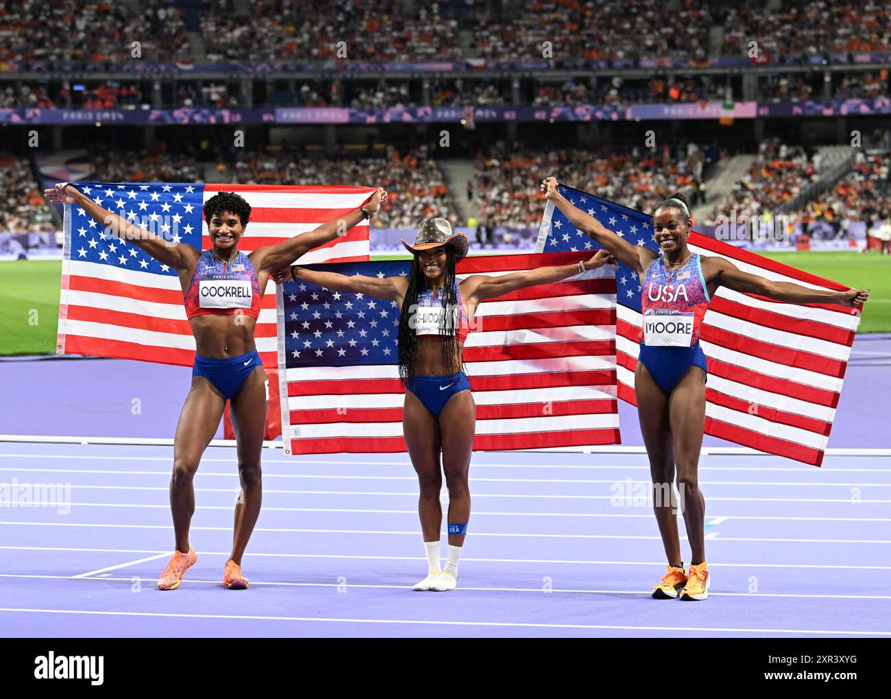 8th August 2024; Paris Olympic Games, Stade de France Paris, France ...