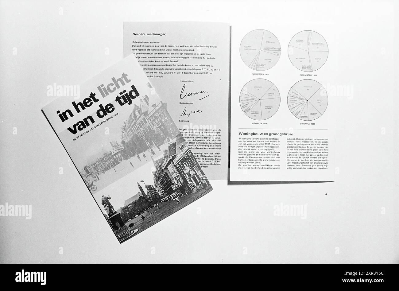 Prospectus of the Municipal Budget of Haarlem 1968, Haarlem, The ...