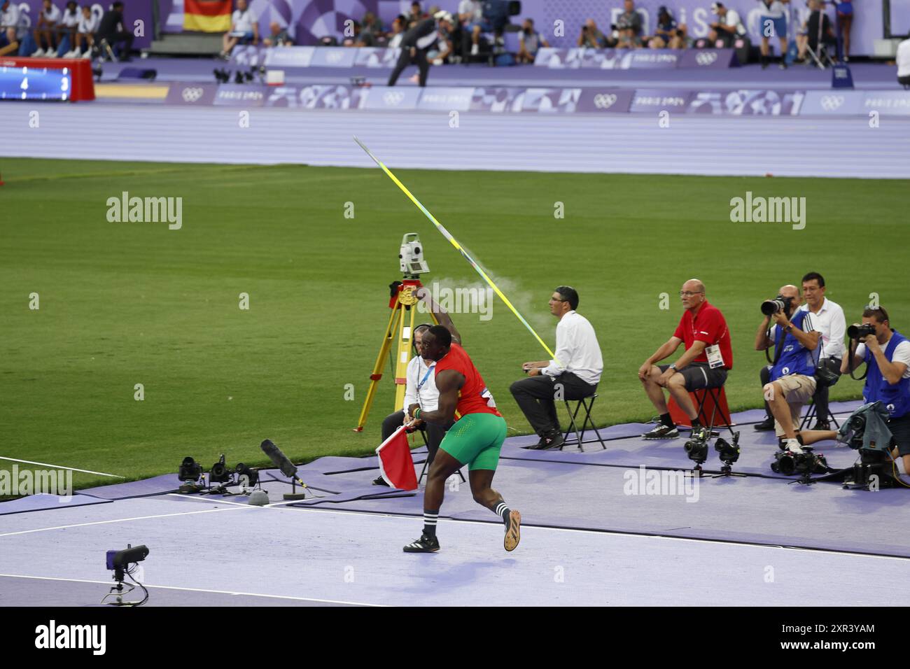 PETERS Anderson of Grenada Men's Javelin Throw Final, during the ...