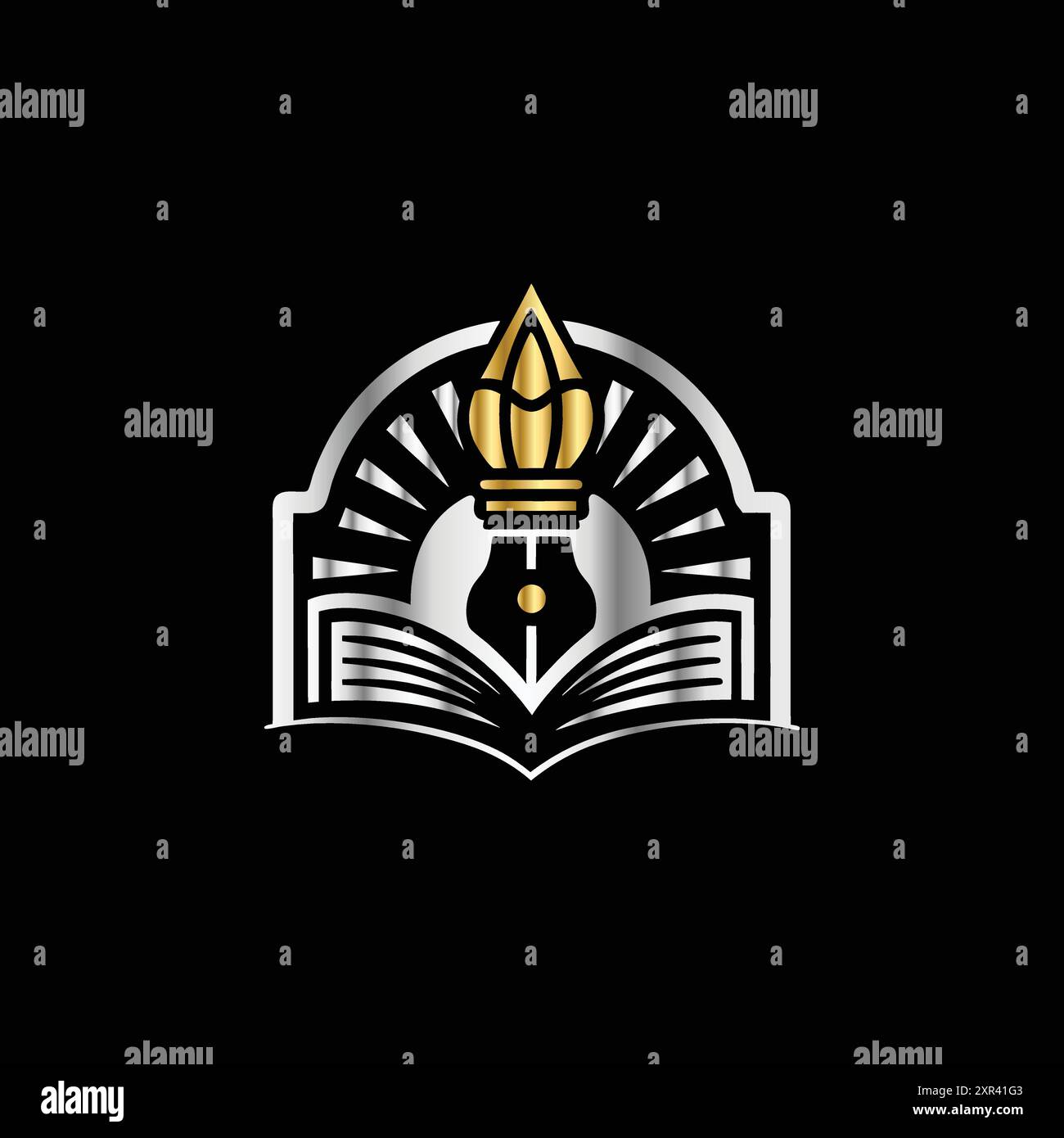 Academic book design Stock Vector Images - Alamy
