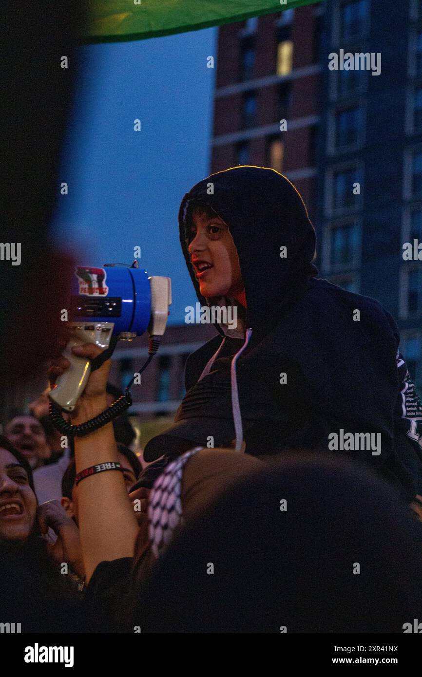 Counter Protest against the far right in Walthamstow, North East London ...