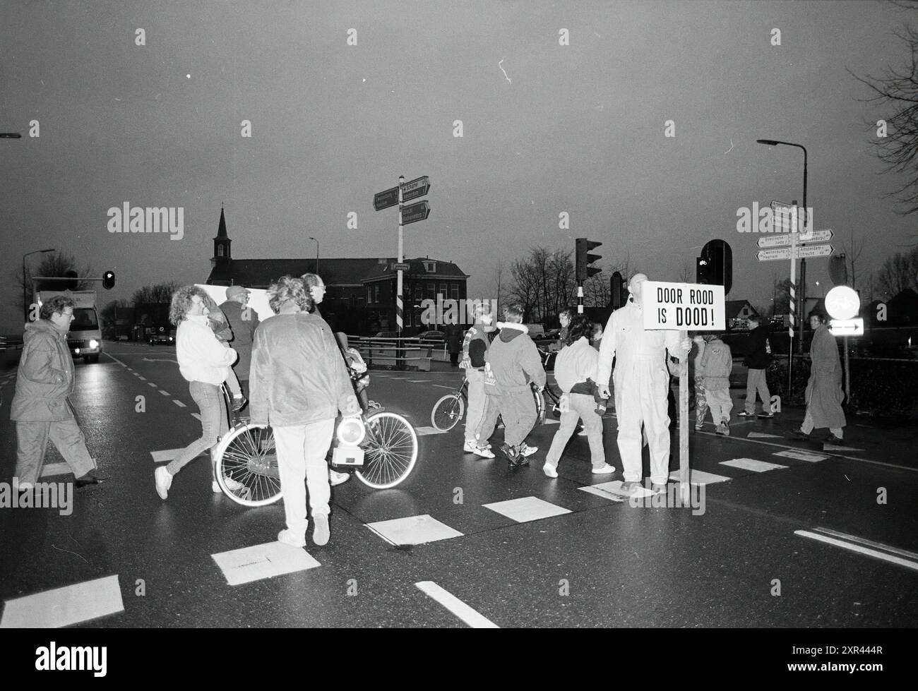 Action intersection schipholweg hi-res stock photography and images - Alamy