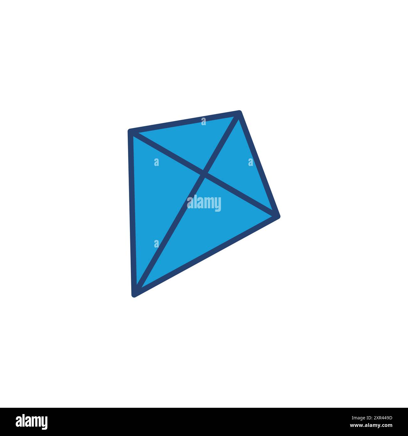 Kite icon vector. kite vector icon Stock Vector Image & Art - Alamy