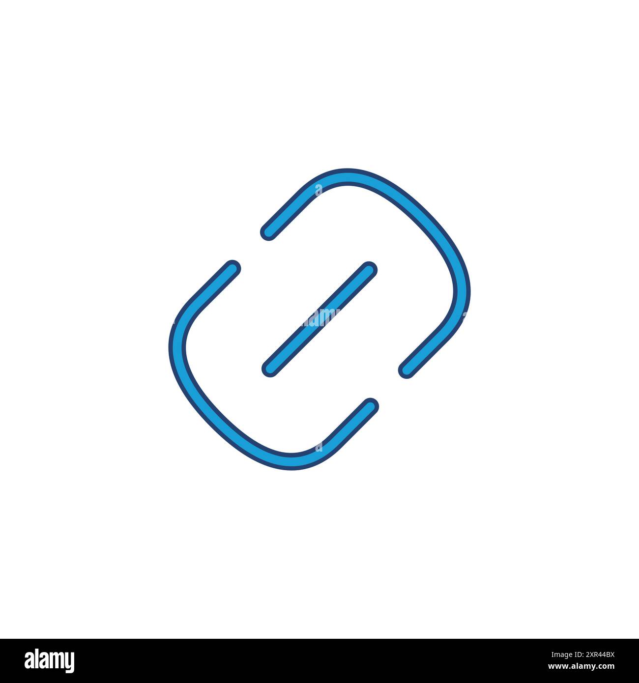 Link icon vector. Hyperlink chain symbol Stock Vector Image & Art - Alamy