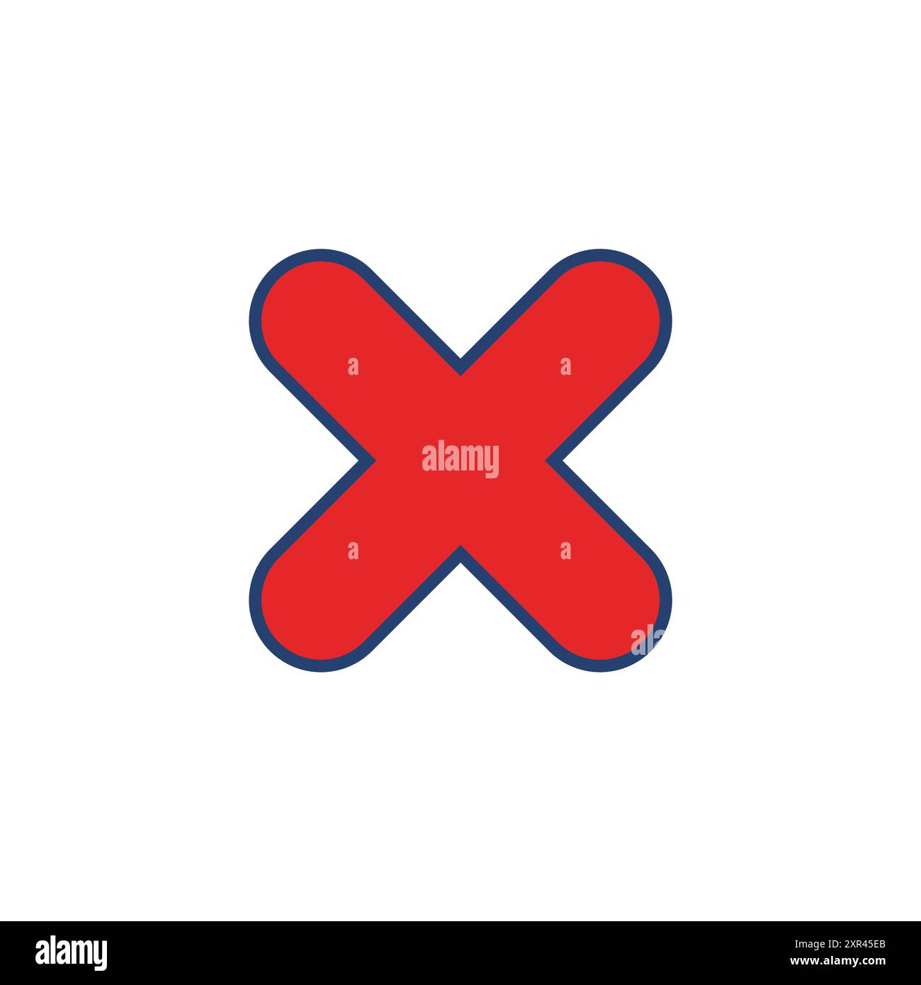 Close vector icon. Delete icon vector. cross sign Stock Vector Image ...