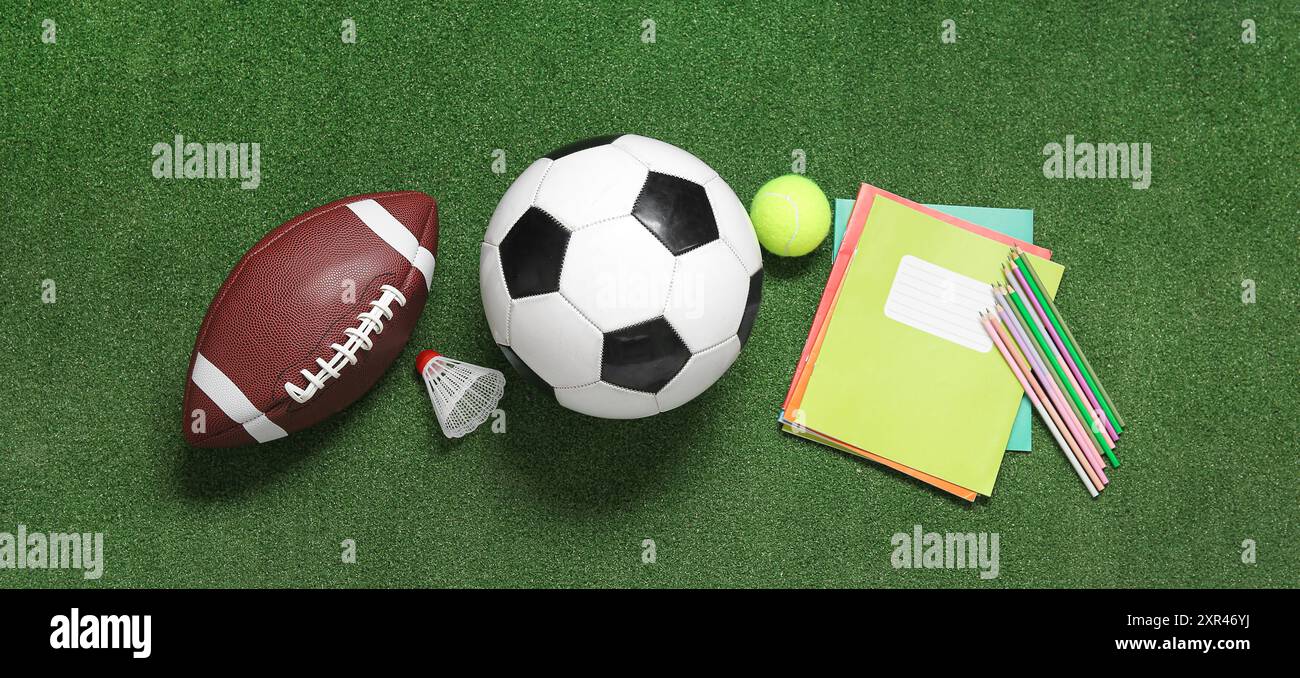 Pe lesson equipment hi-res stock photography and images - Alamy