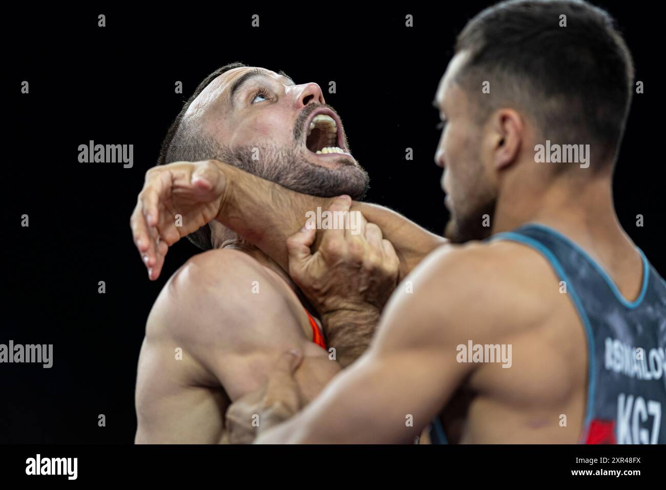 Paris, France. 08th August 2024. Olympic Games, first women's wrestling ... Paris, France. 08th August 2024. Olympic Games, first women's wrestling ...