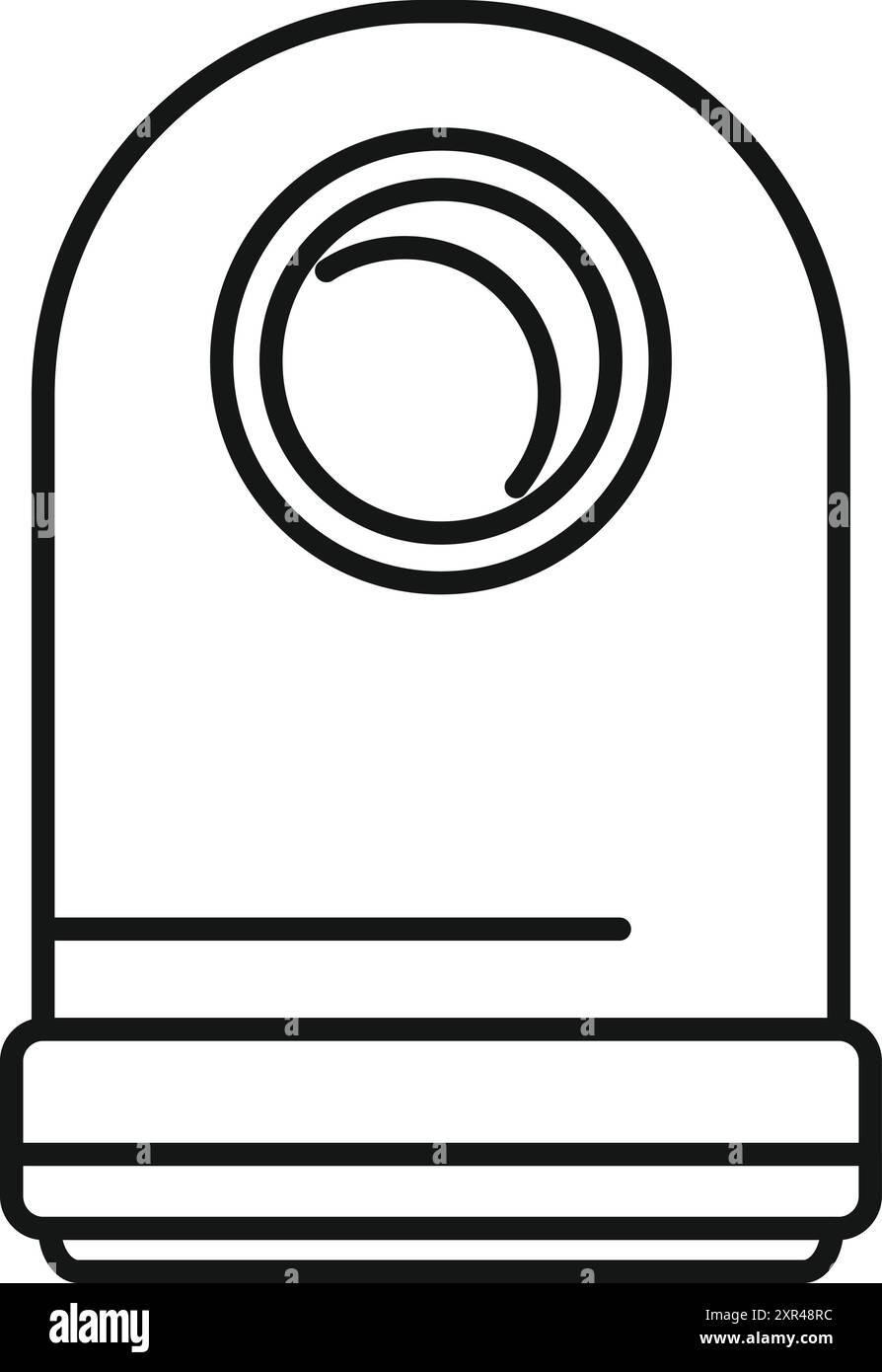 Line drawing of a washing machine, showing the control panel and the ...