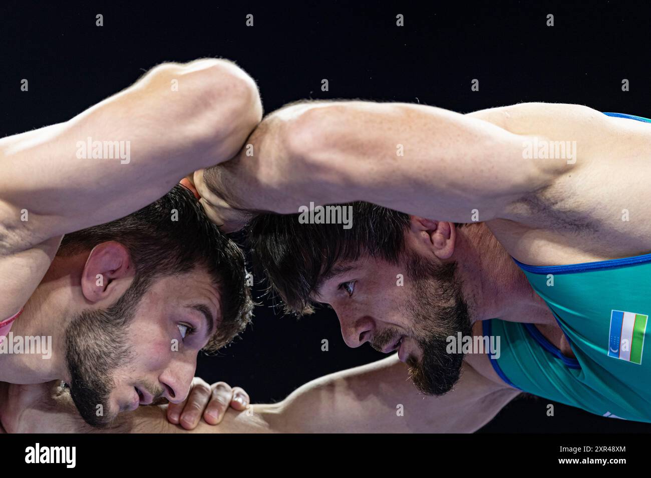 Paris, France. 08th August 2024. Olympic Games, first men's wrestling ...