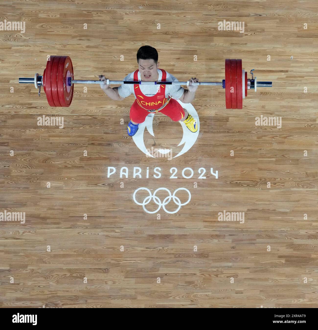 Paris, France. 8th Aug, 2024. Shi Zhiyong of China competes during the ...