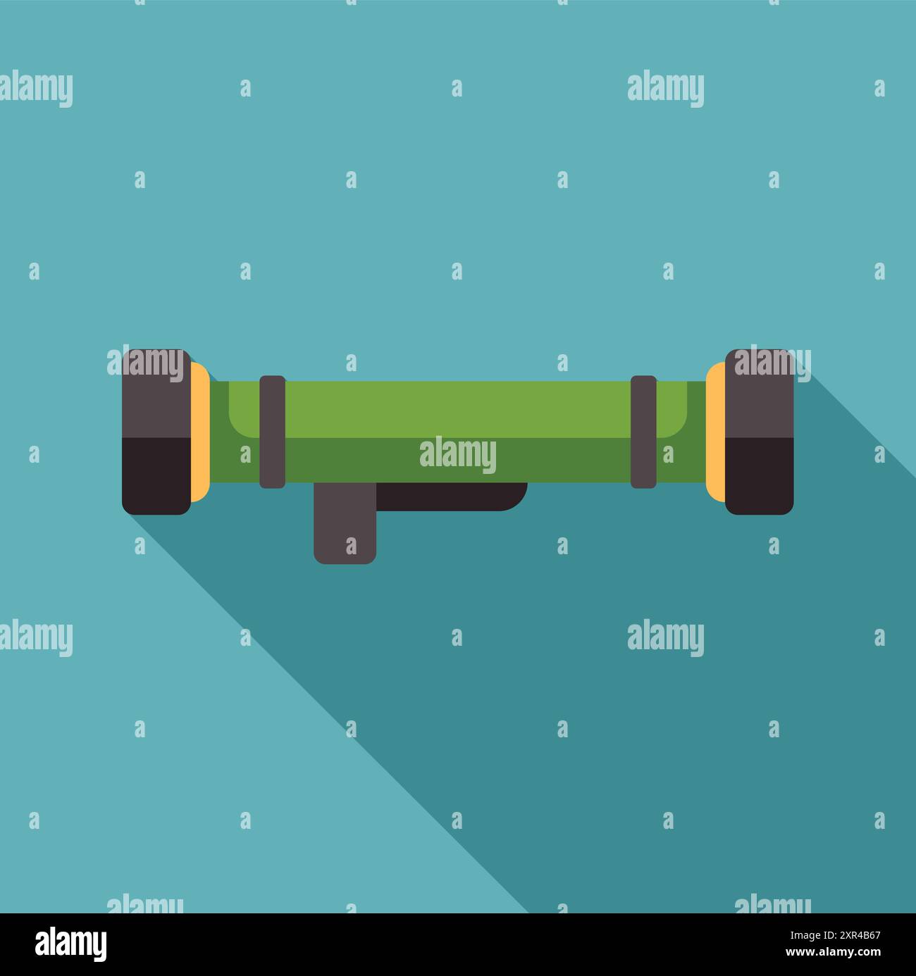 Bazooka rocket launcher weapon military war army weaponry missile ...