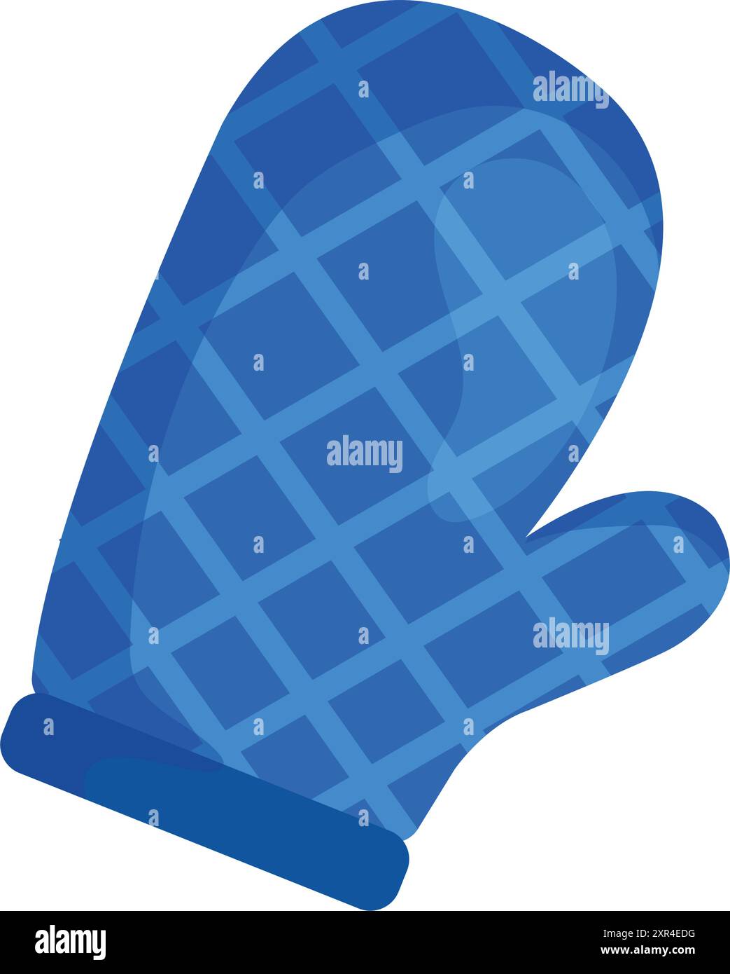 Potholder oven mitt in Stock Vector Images - Alamy