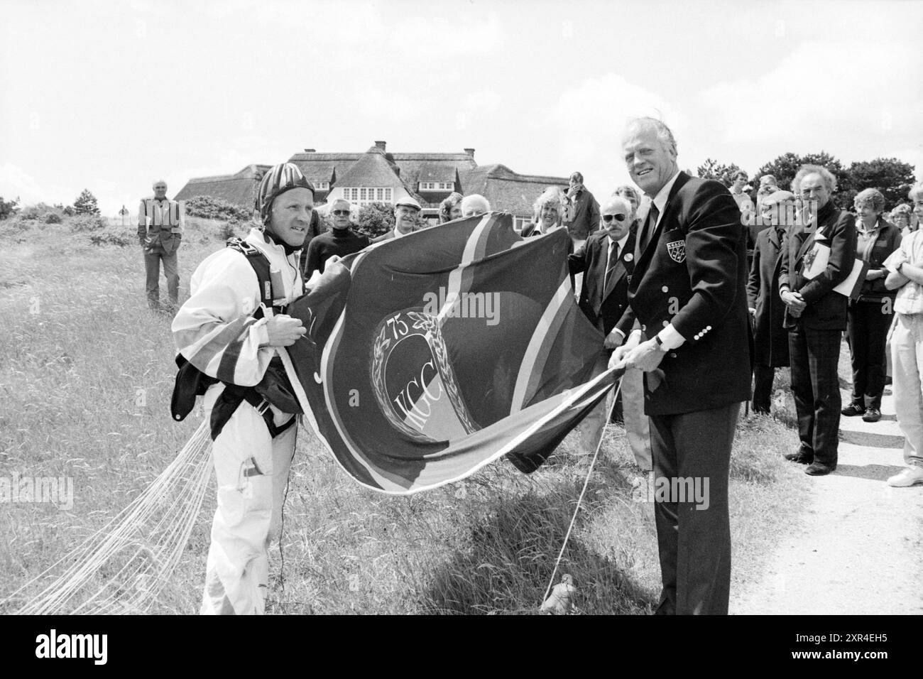 Opening party Kennemer Golf Club, Golf, golfing, 15-06-1985, Whizgle ...