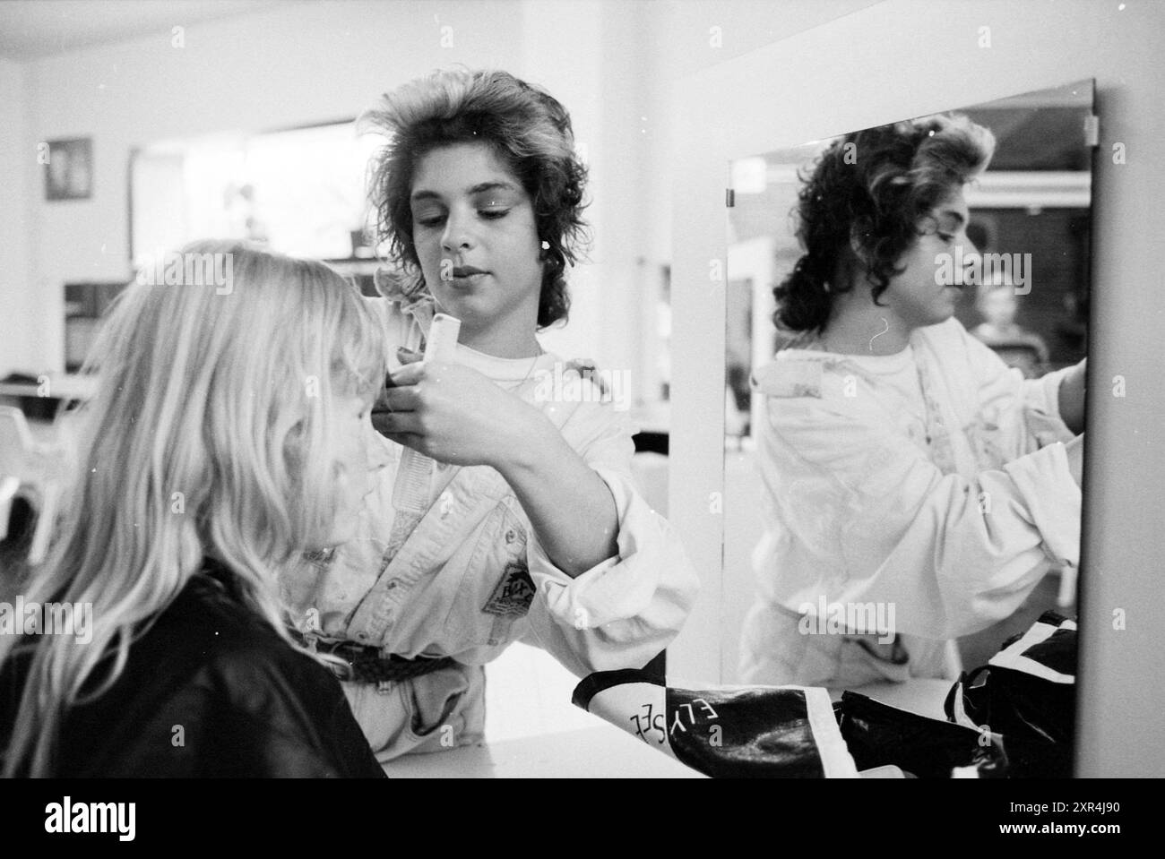 Hairdressing salon for students, B'wijk, Beverwijk, The Netherlands, 27 ...