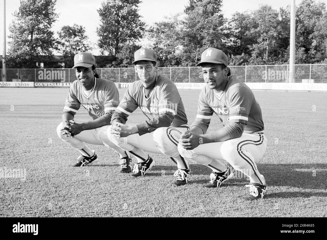 Three dutch baseball team players hi-res stock photography and images ...