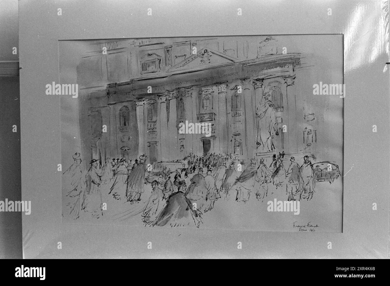Drawing of St. Peter on St. Peter's Square in Rome., Whizgle Dutch News ...