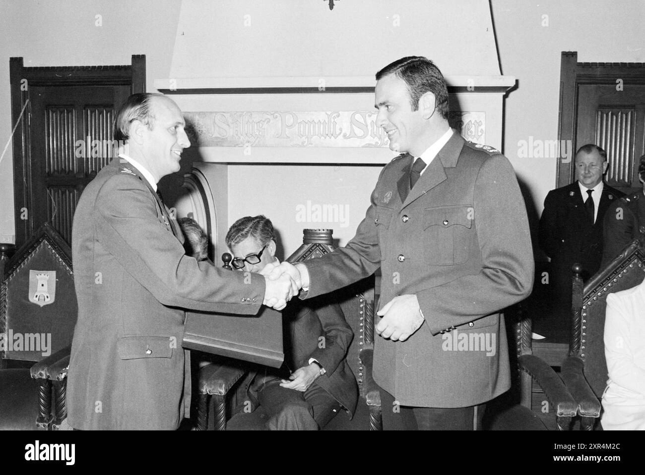 Farewell police commissioner Molenaar, Alkmaar, 24-10-1979, Whizgle ...