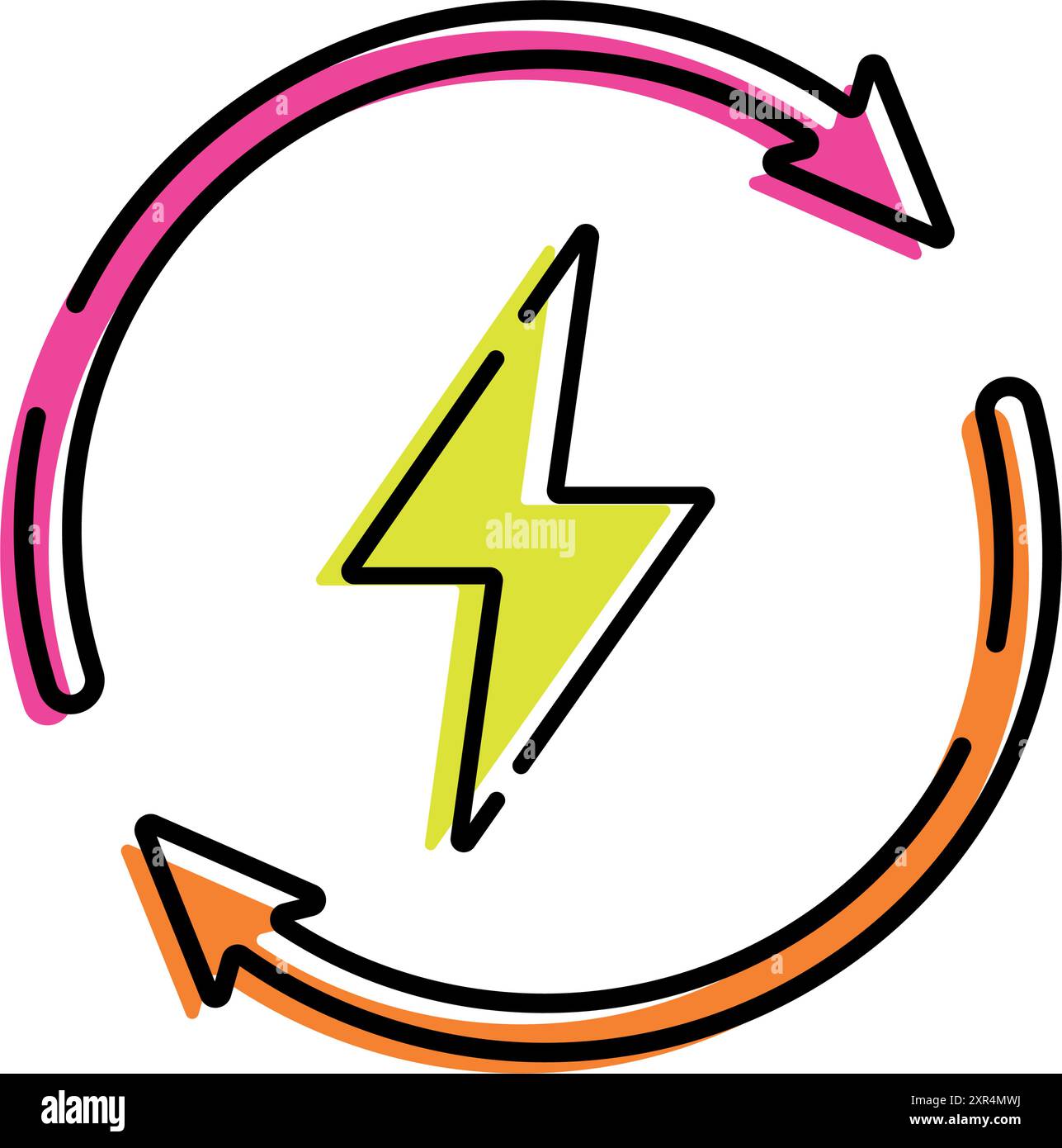 Hand ev charger Stock Vector Images - Alamy