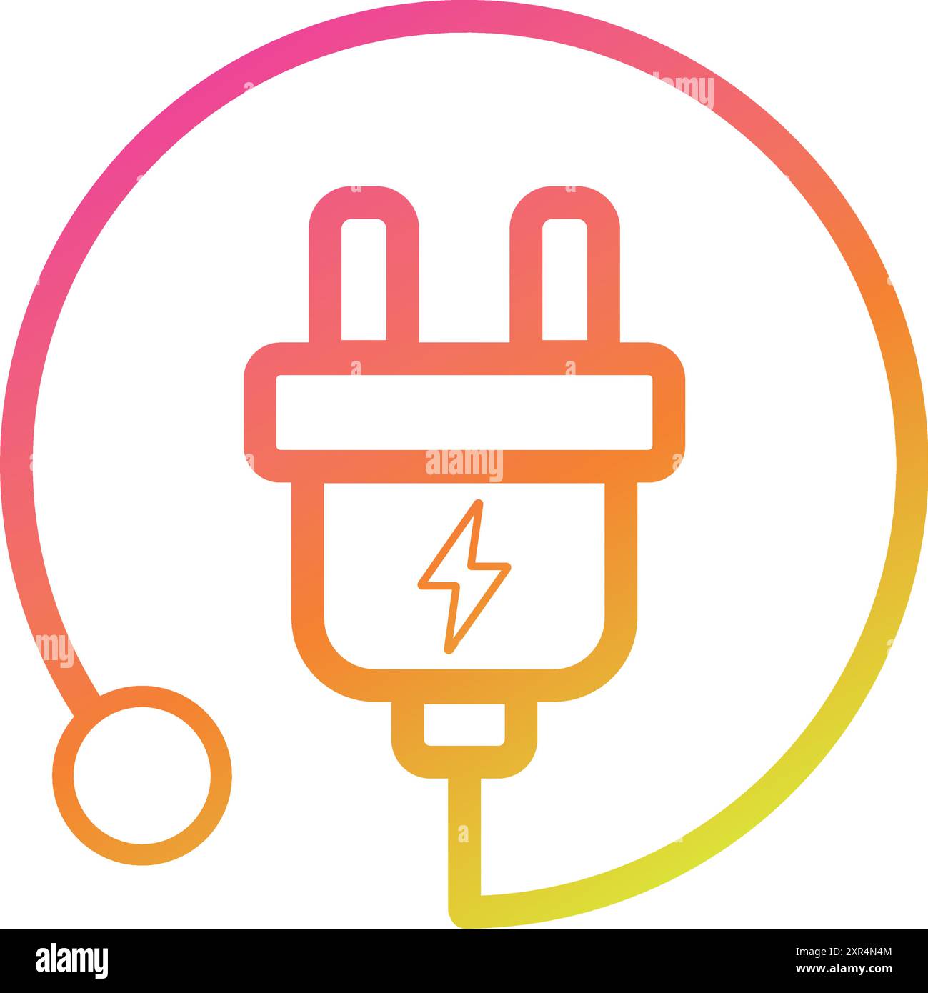 Hand ev charger Stock Vector Images - Alamy