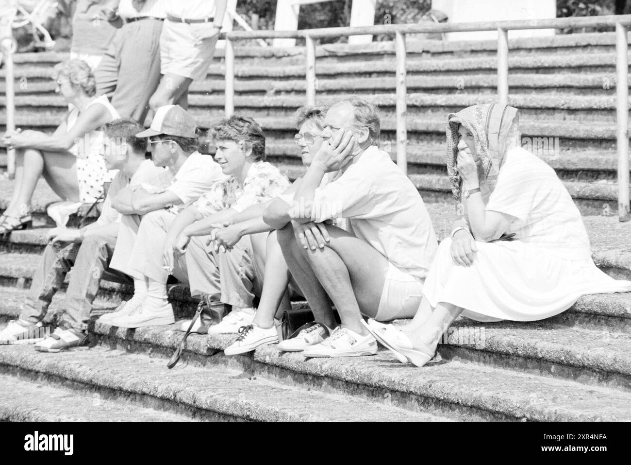 Haarlem Cup, audience in the stands, Haarlem, The Netherlands, 11-08 ...
