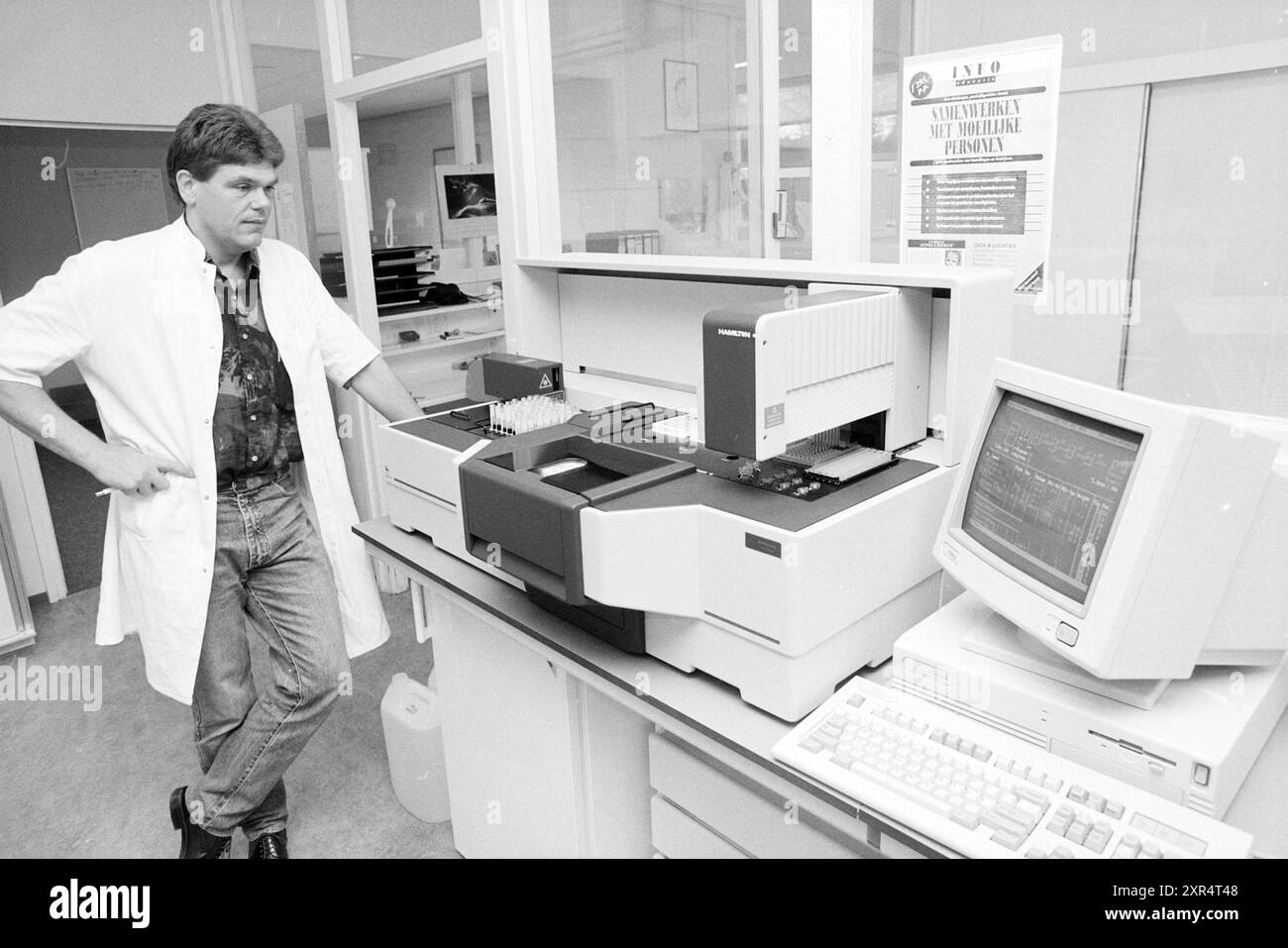 HIV test device in St. Johannes de Deo hospital, Haarlem, The ...