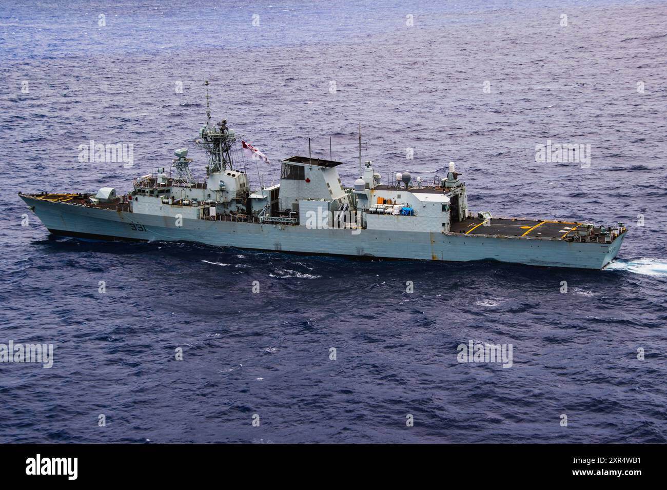 Royal Canadian navy Halifax-class frigate HMCS Vancouver (FFH 331 ...