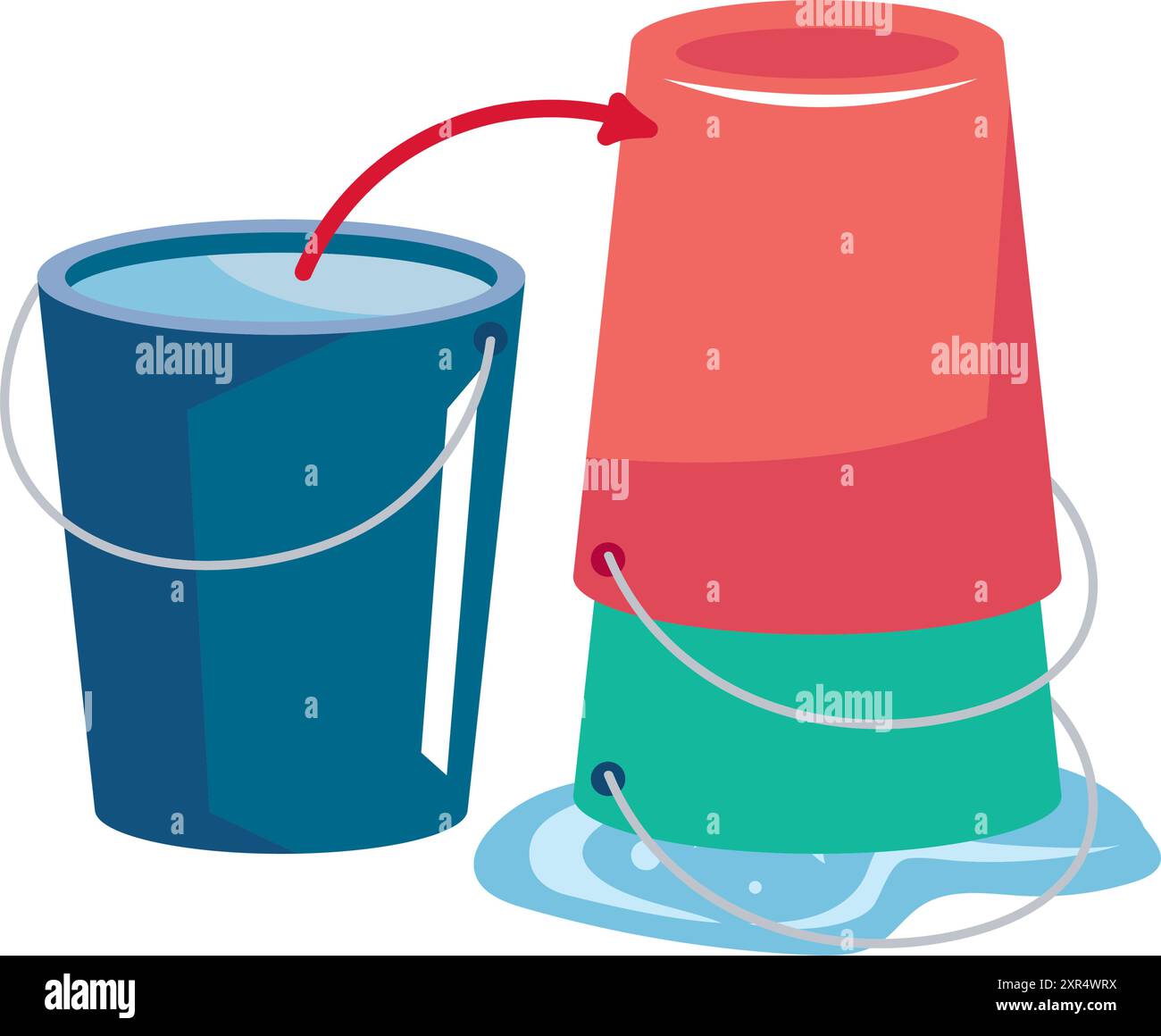 cover containers with water dengue prevention Stock Vector Image & Art ...
