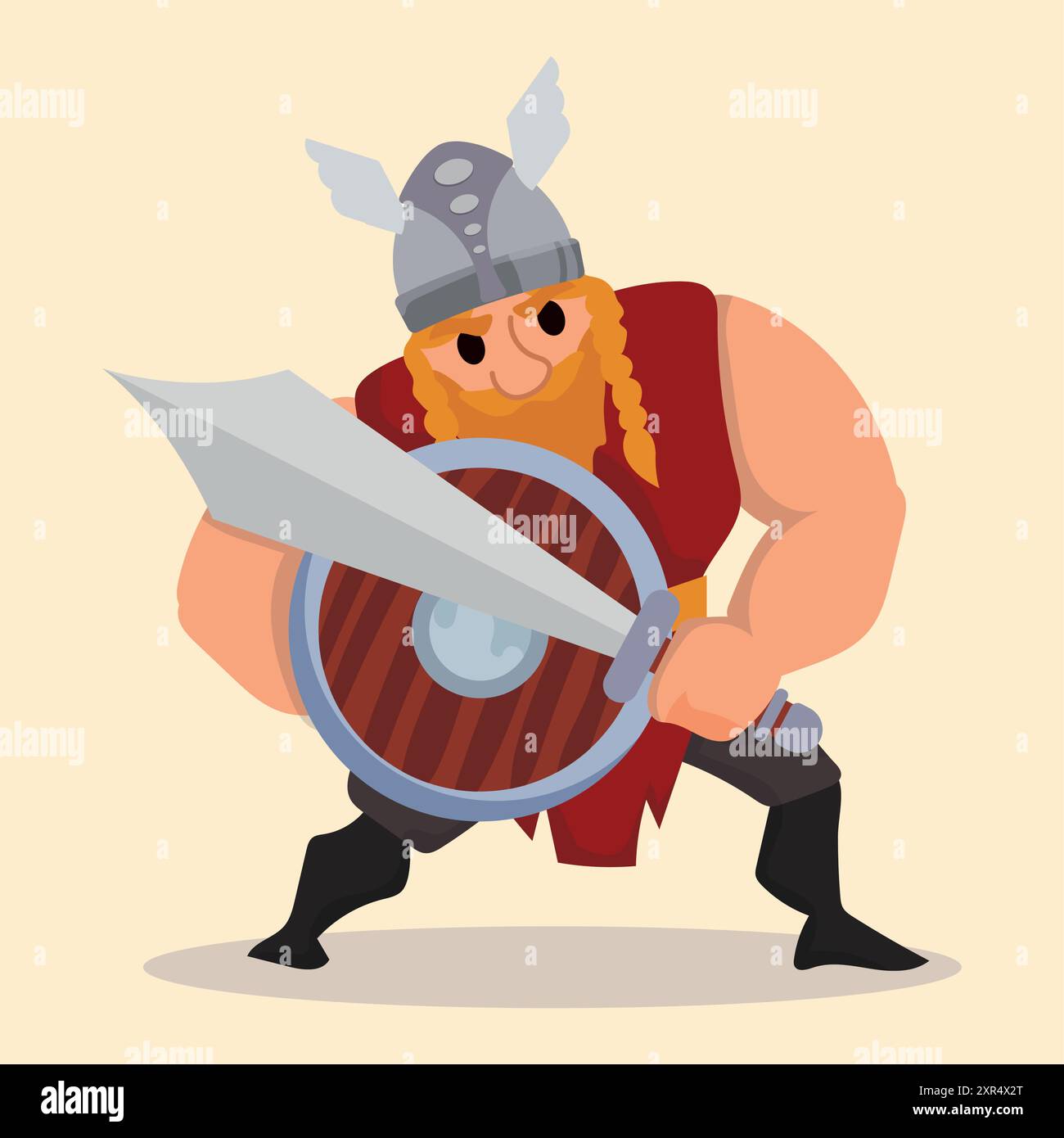 Viking cartoon character cartoon Vector Stock Vector Image & Art - Alamy