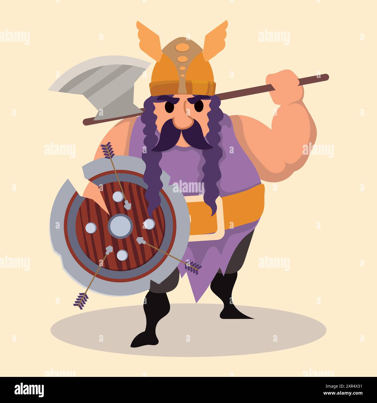 Viking cartoon character cartoon Vector Stock Vector Image & Art - Alamy