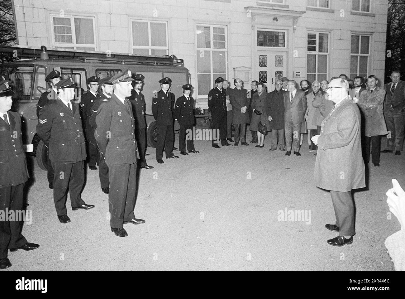 Transfer of fire truck to Hillegom, Handover and transfers, 12-04-1973 ...