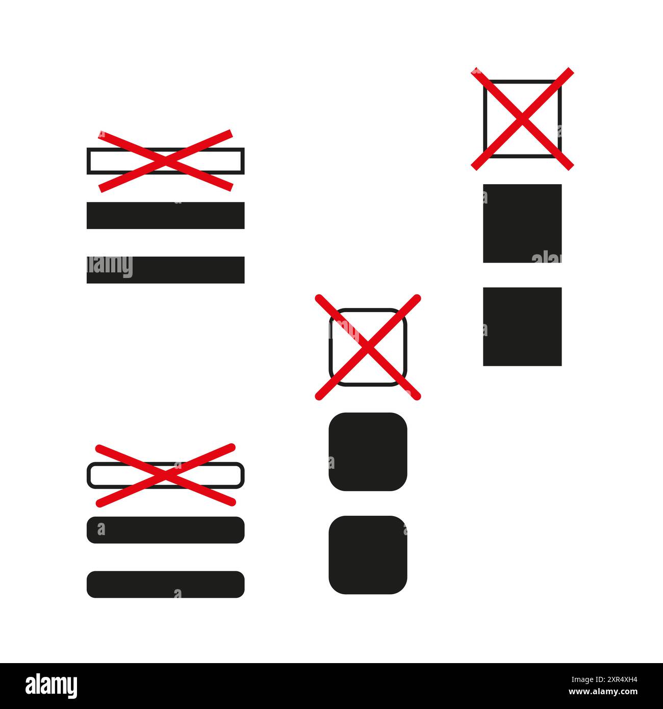 Cross marks hi-res stock photography and images - Alamy