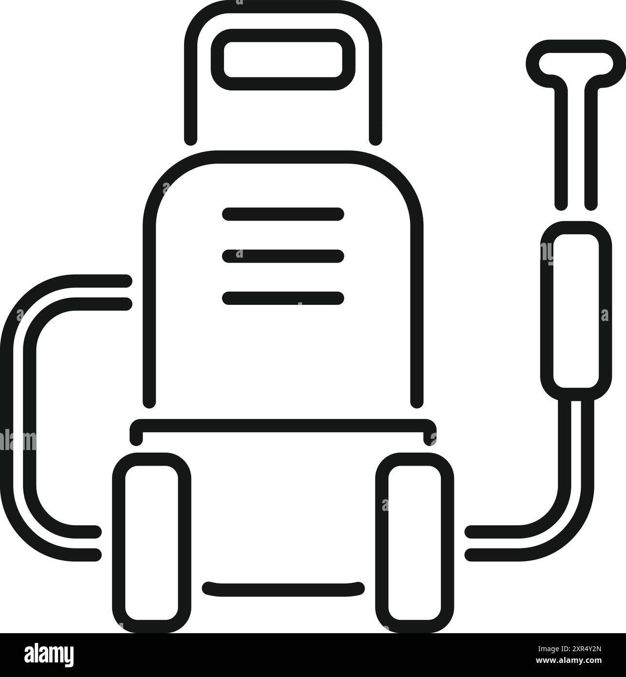 Professional cleaning equipment icon with high pressure washer being ...