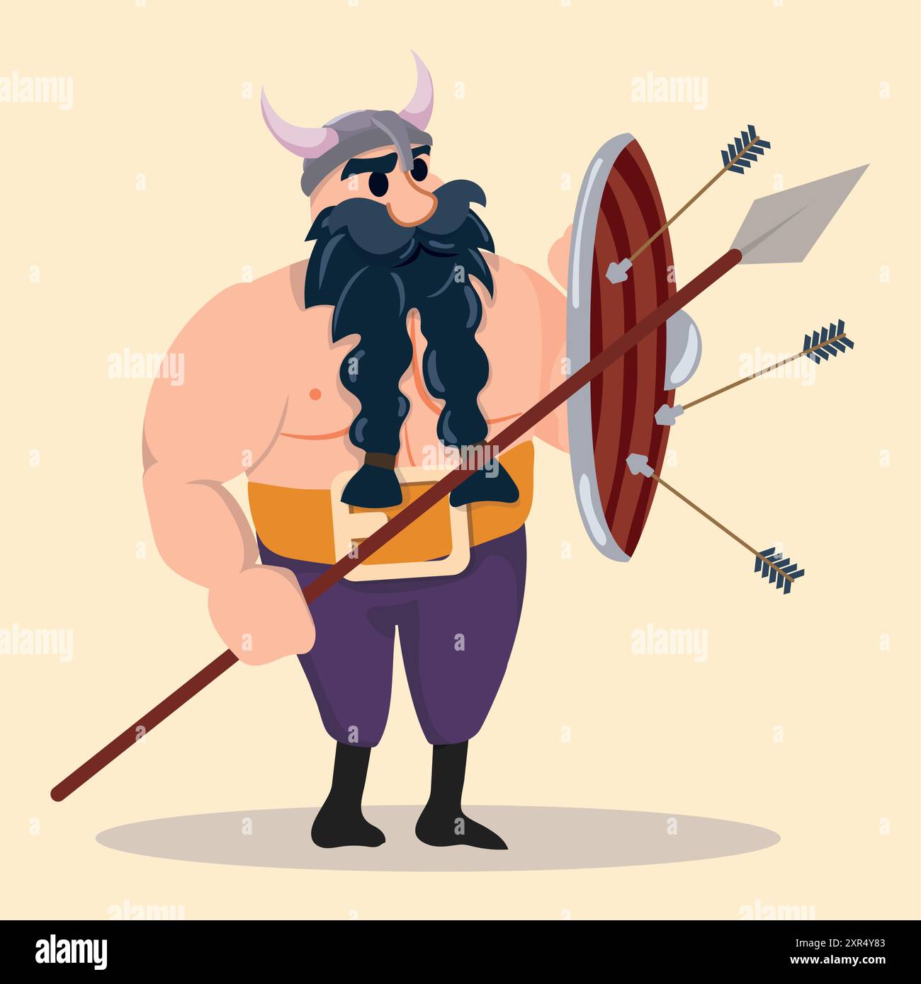 Viking cartoon character cartoon Vector Stock Vector Image & Art - Alamy