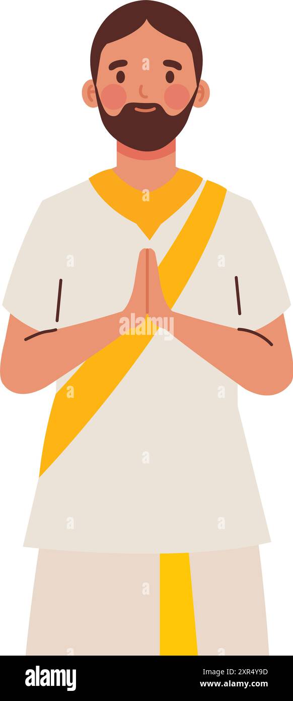 India welcome gesture Cut Out Stock Images & Pictures - Alamy