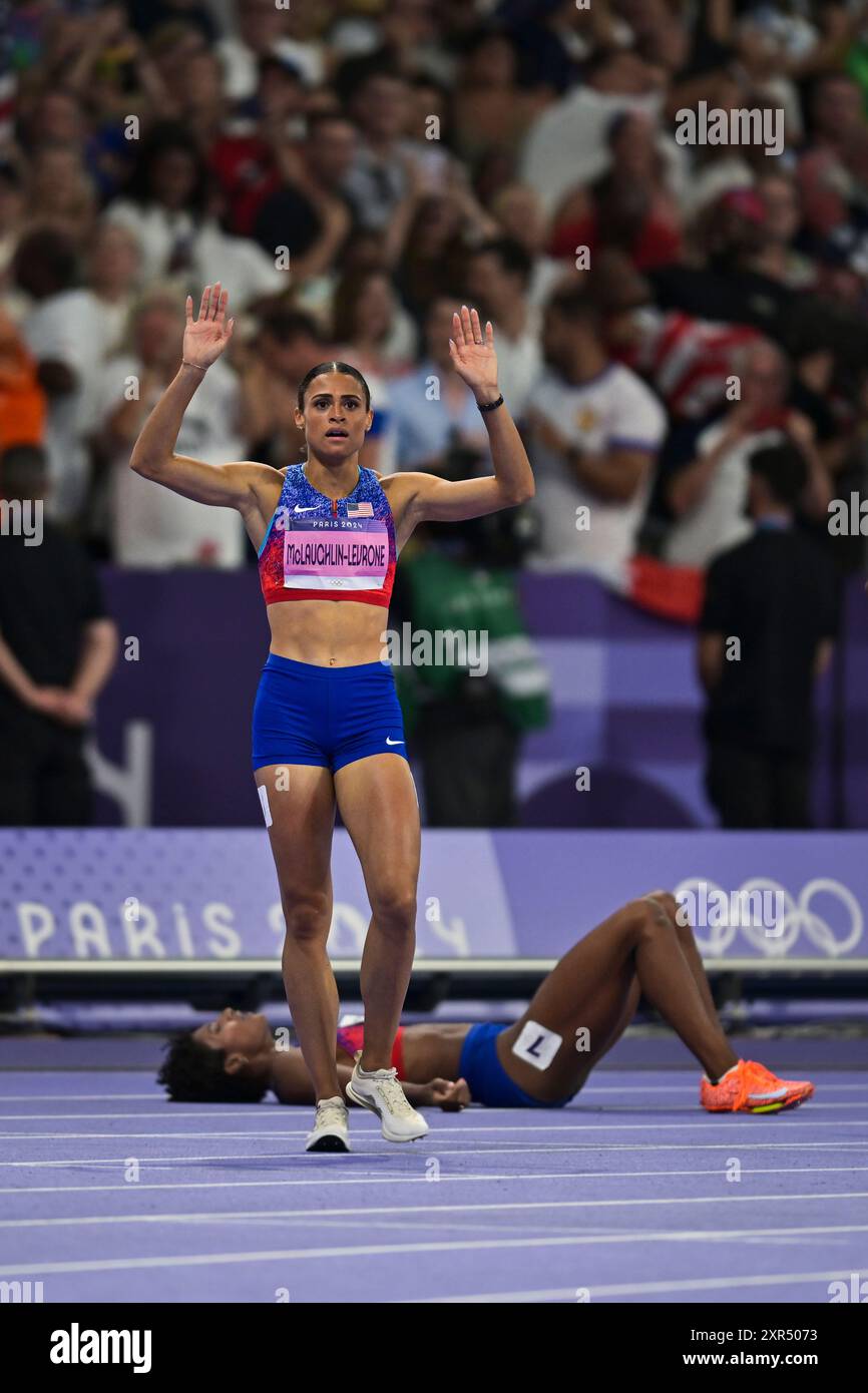 SAINT-DENIS, PA - 08.08.2024: ALL-AROUND ATHLETICS PARIS OLYMPICS ...