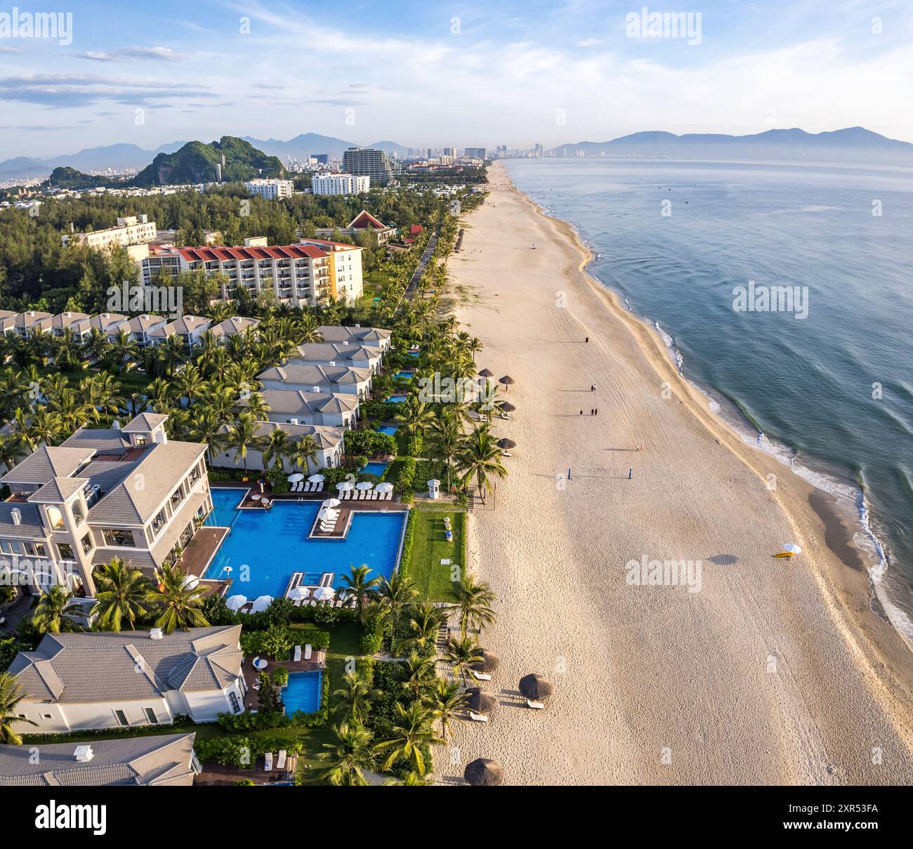 Aerial view non nuoc beach hi-res stock photography and images - Alamy