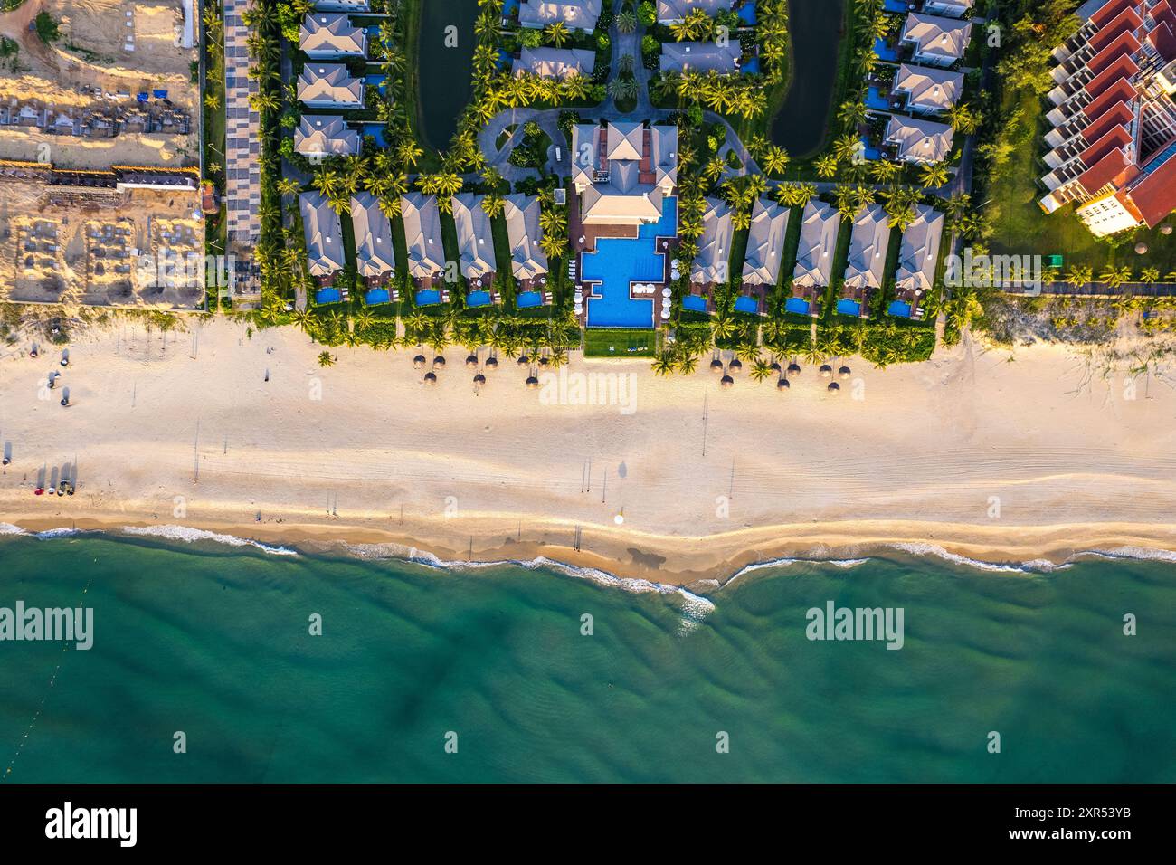 Aerial view non nuoc beach hi-res stock photography and images - Alamy