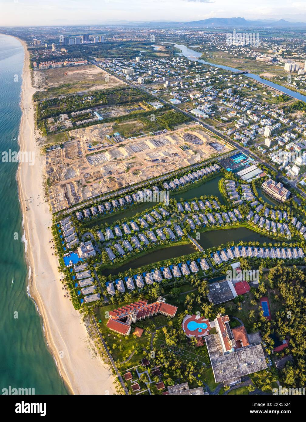 Aerial view non nuoc beach hi-res stock photography and images - Alamy