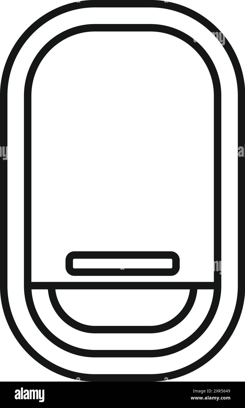 Aircraft passenger window Black and White Stock Photos & Images - Alamy
