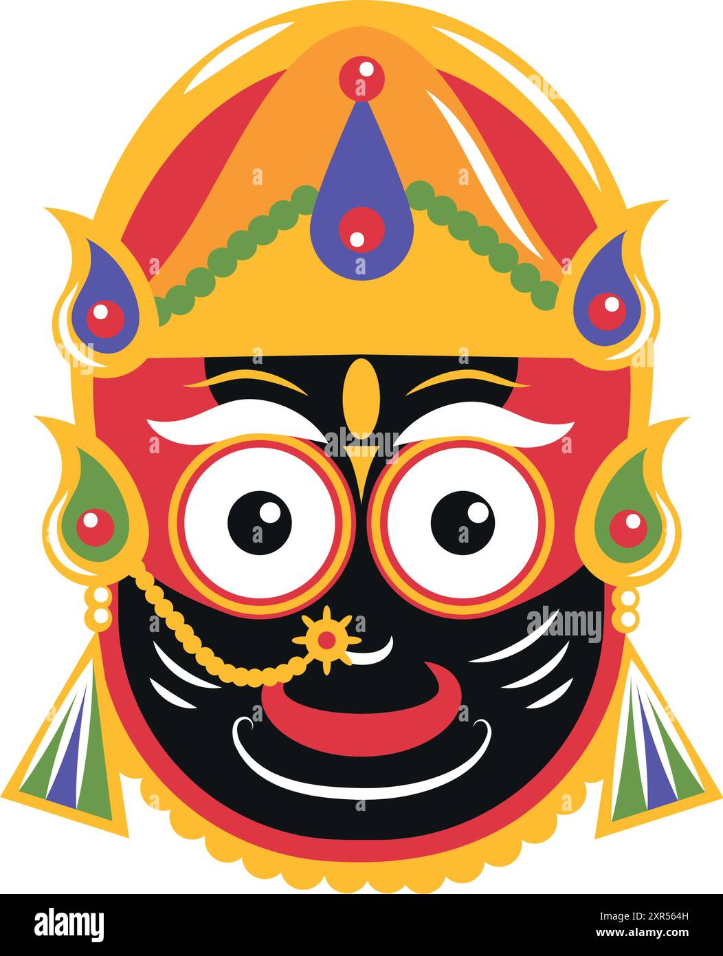 Lord jagannath rath yatra Stock Vector Images - Alamy