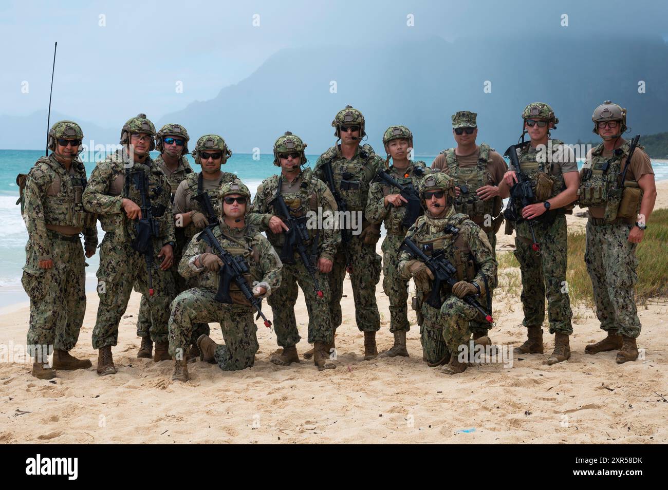 U.S. Coast Guardsmen assigned to Port Security Unit 311, Shoreside ...