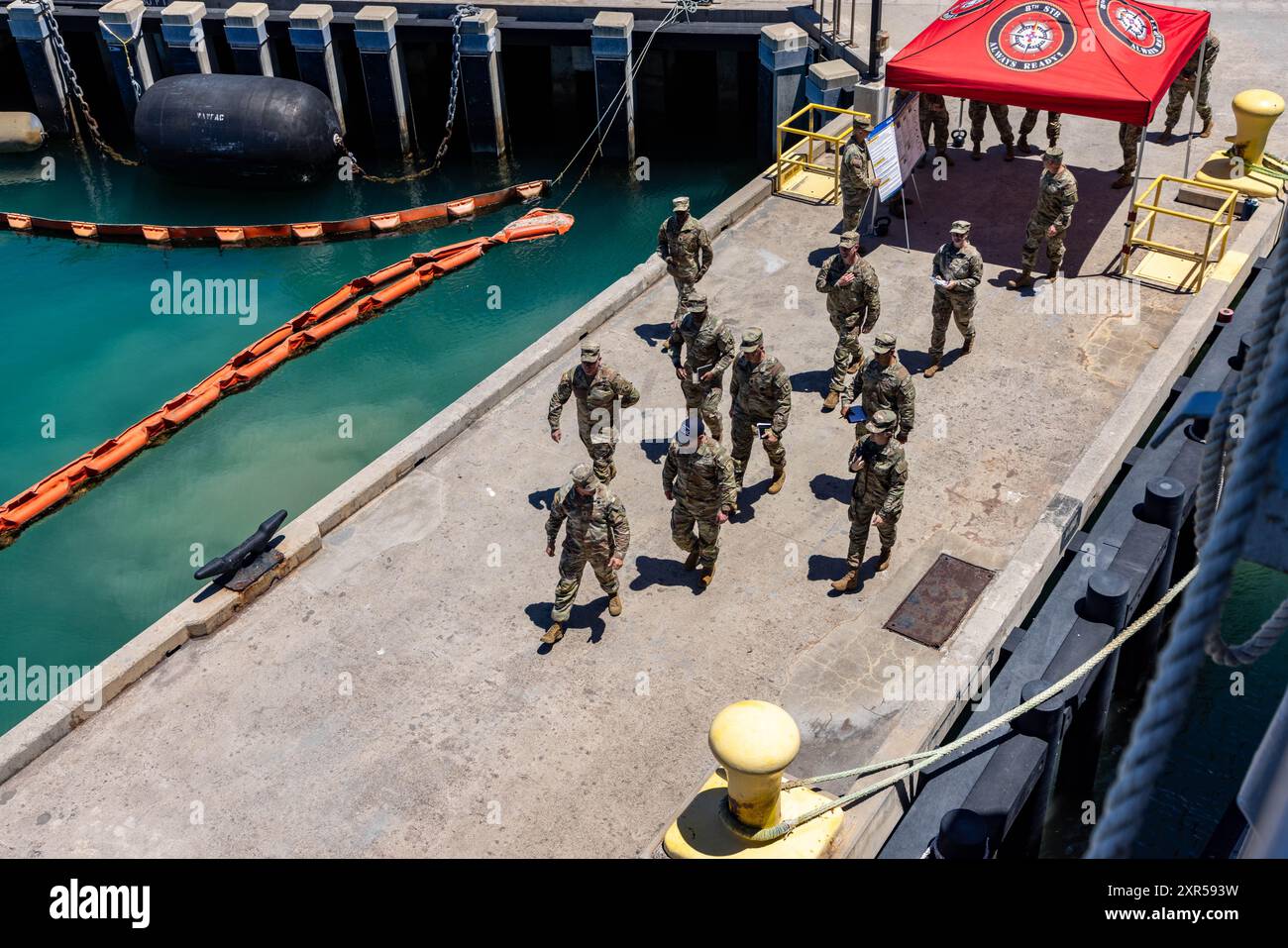 8th Theater Sustainment Command hosted Sgt. Maj. of the Army Michael R ...