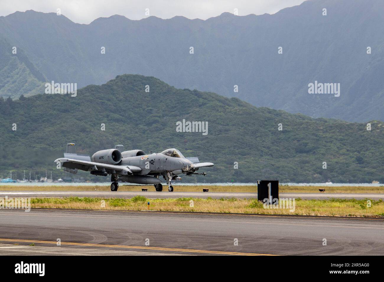 An A-10 Thunderbolt II, attached to the U.S. Air Force 924th Fighter ...