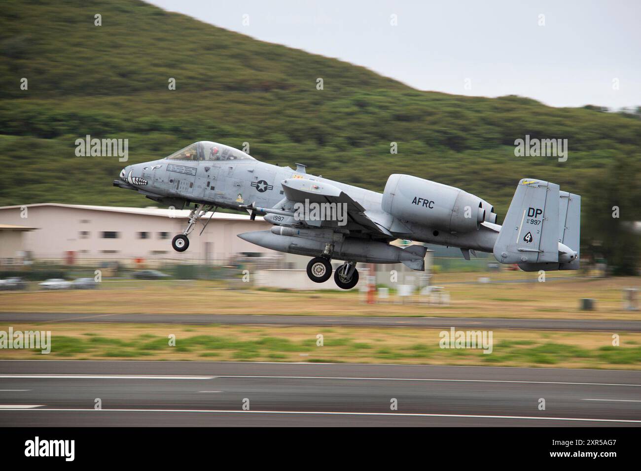 An A-10 Thunderbolt II, attached to the U.S. Air Force 924th Fighter ...